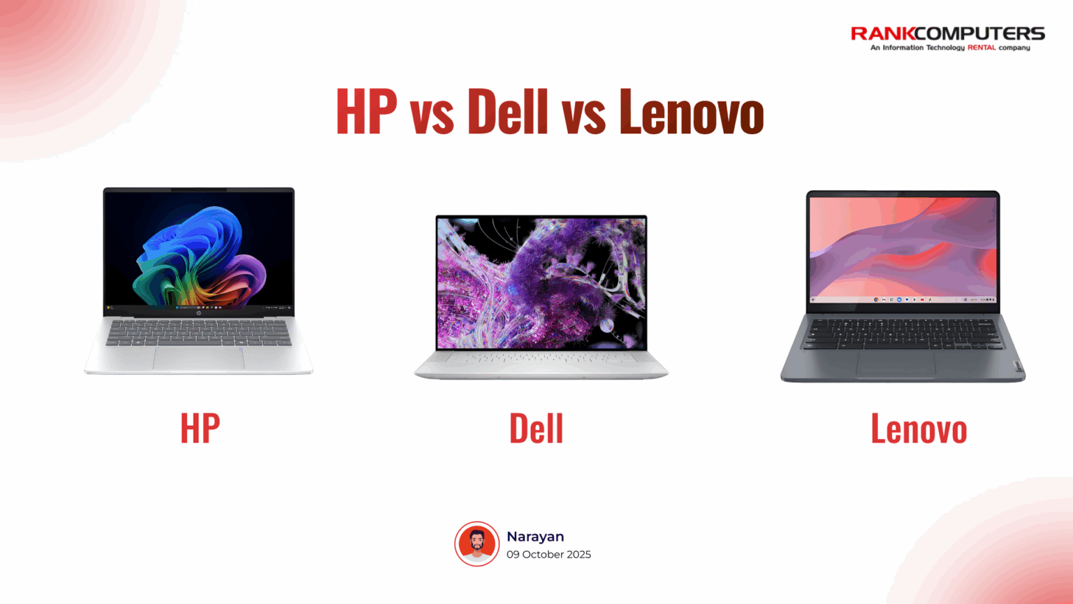 HP, Dell, or Lenovo - Which Laptop is Right for You? - IT Rentals in India